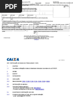 Modelo de RDT Caixa Economica | PDF