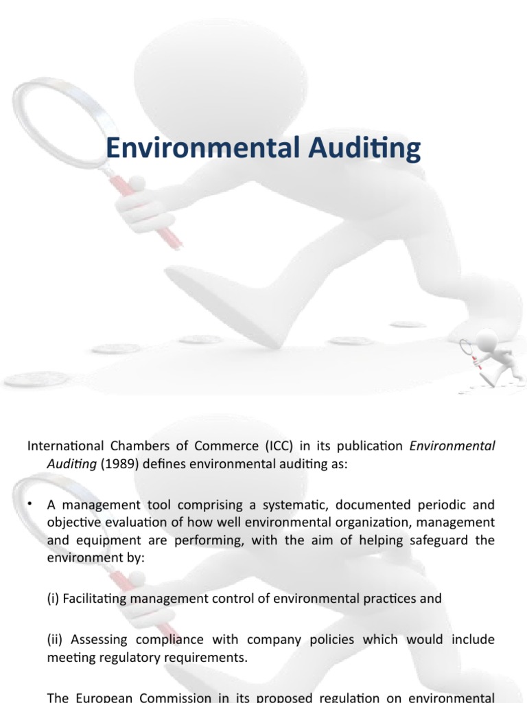 Environmental Auditing | PDF | Audit | Regulatory Compliance