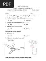 Activity Sheets KG2 | PDF