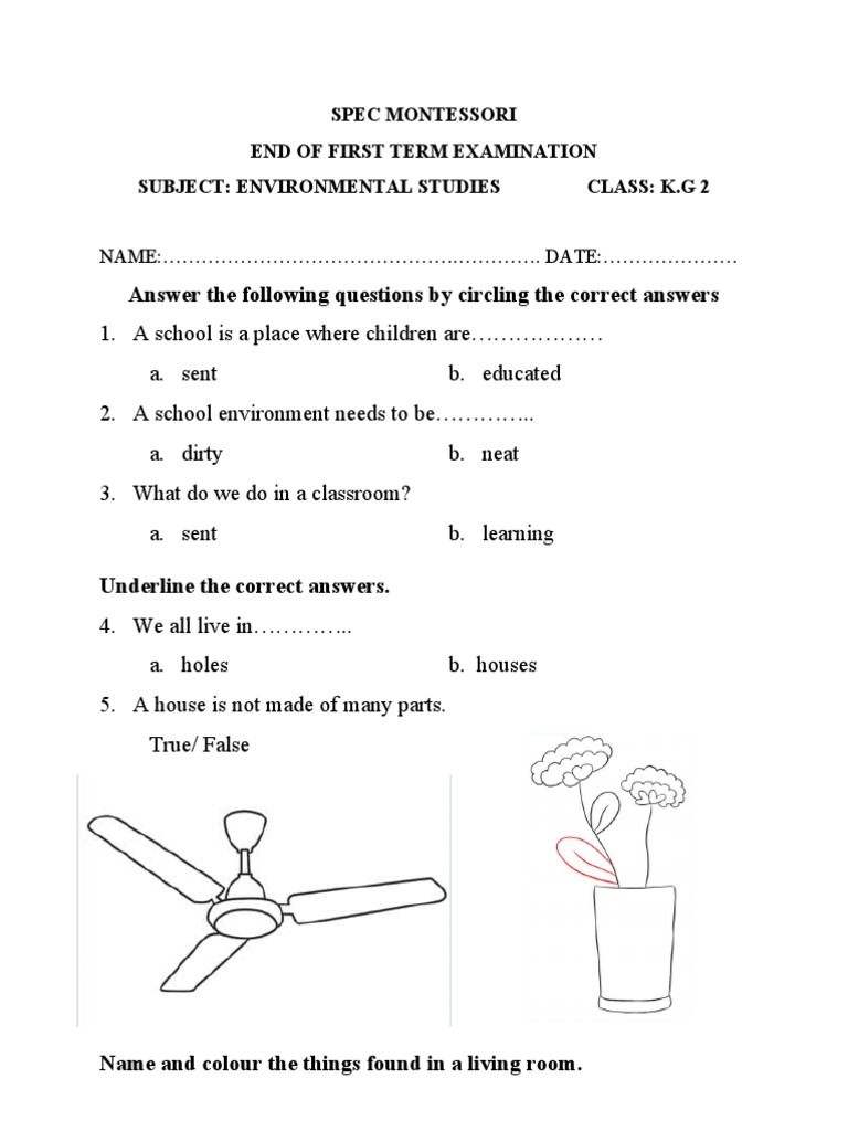 Answer The Following Questions by Circling The Correct Answers | PDF