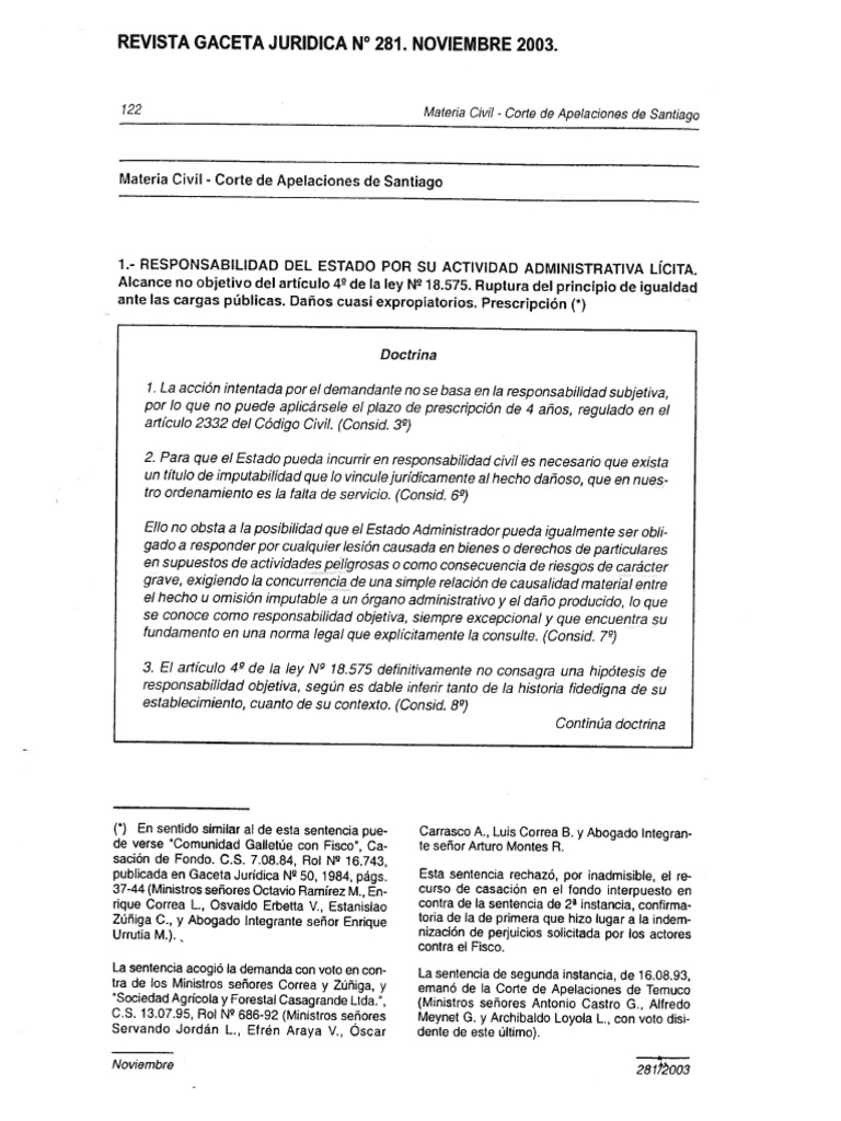 Sentencia Agricola Lolco. Araucaria. Corte Apelaciones | PDF