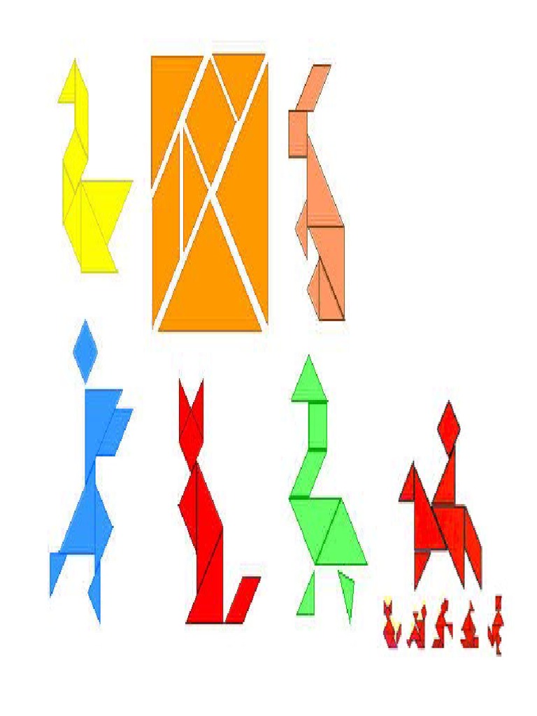Formas Con El Tangram | PDF