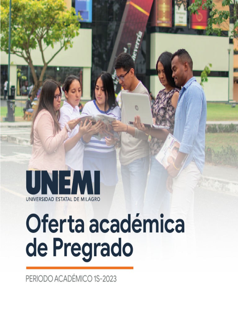 Oferta Pregrado UNEMI 2023: Carreras y Modalidades | PDF