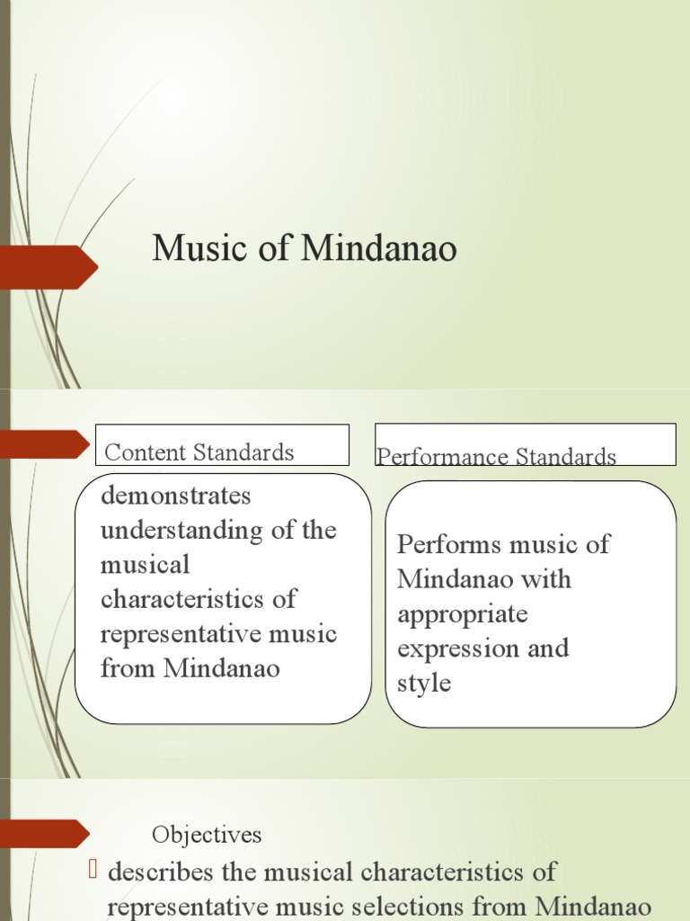 Music of Mindanao | PDF | Songs | Singing