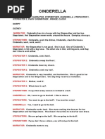 Cinderella Play Script for Kids | PDF | Cinderella