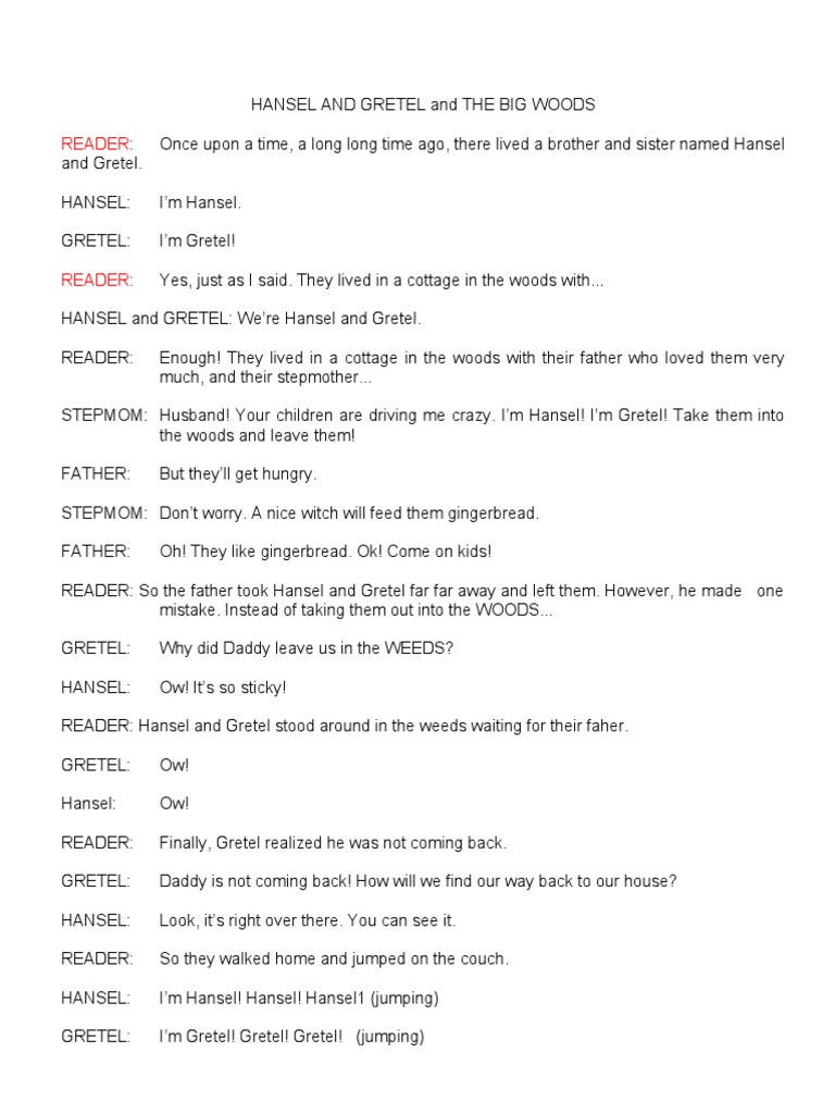 Hansel and Gretel | PDF | Hansel And Gretel (Opera) | Hansel And Gretel