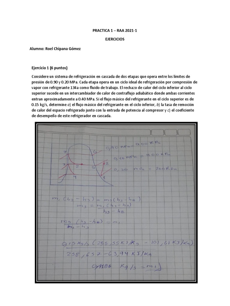 PRACTICA 1 Ejercicios 2021 1 | PDF