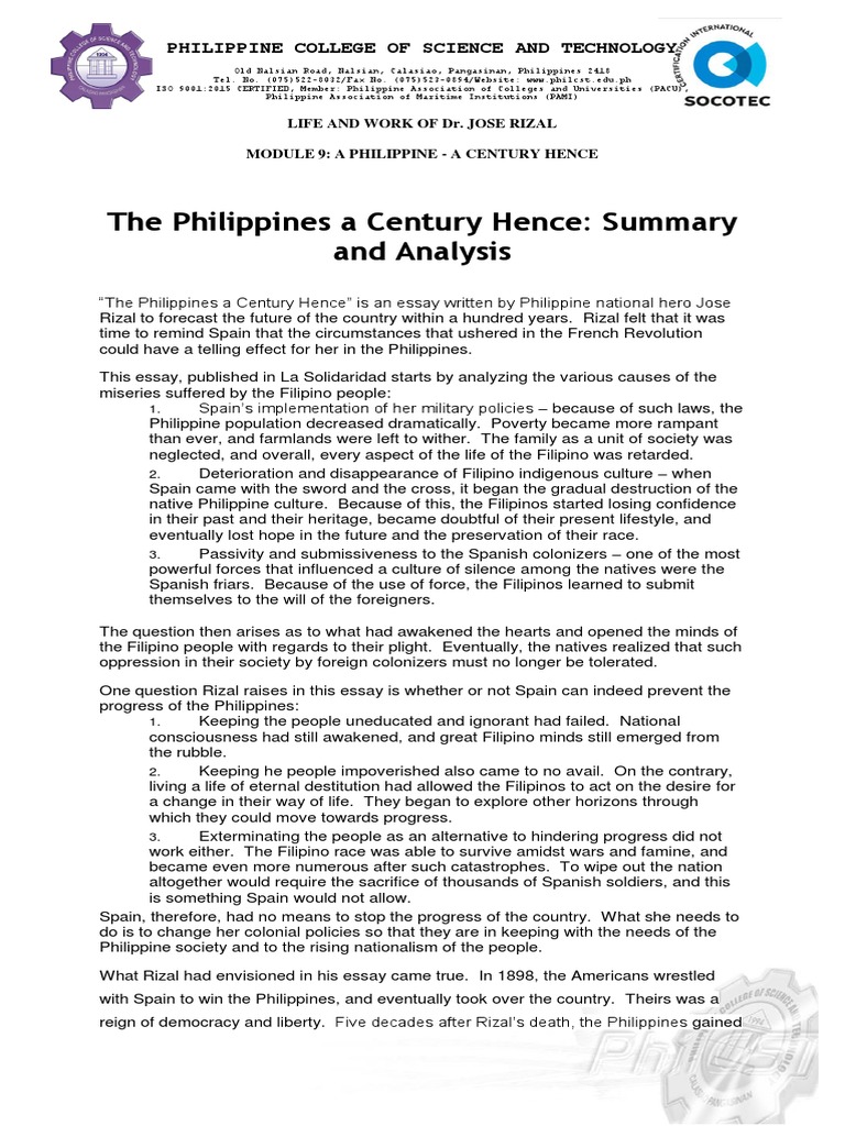 Mod 9 | PDF | Philippines | Spain