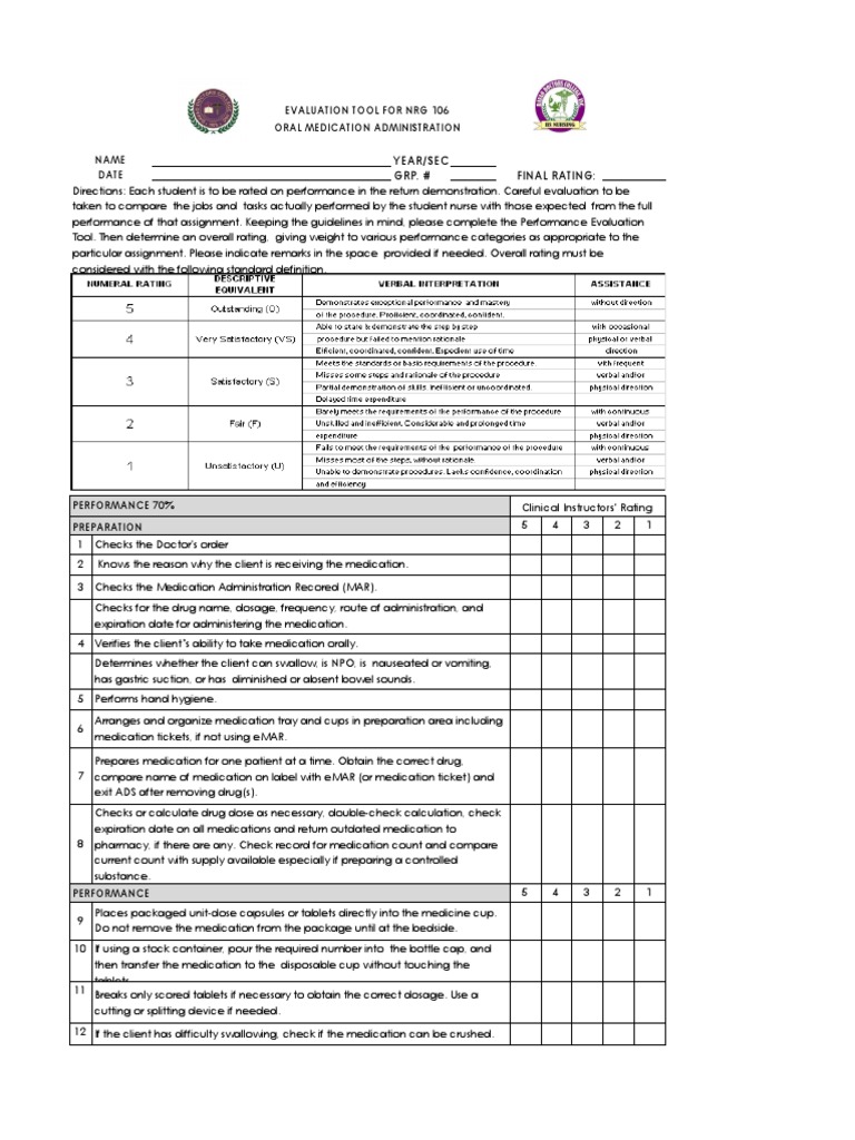 ORAL PARENTERAL MEDICATION ADMINISTRATION FOR PRINTING 2023.xlsx ORAL ...