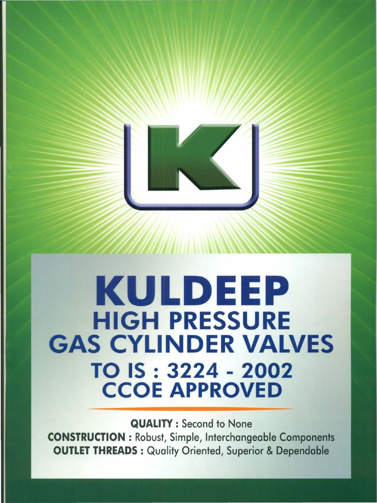 Kuldeep High Pressure | PDF | Valve | Materials
