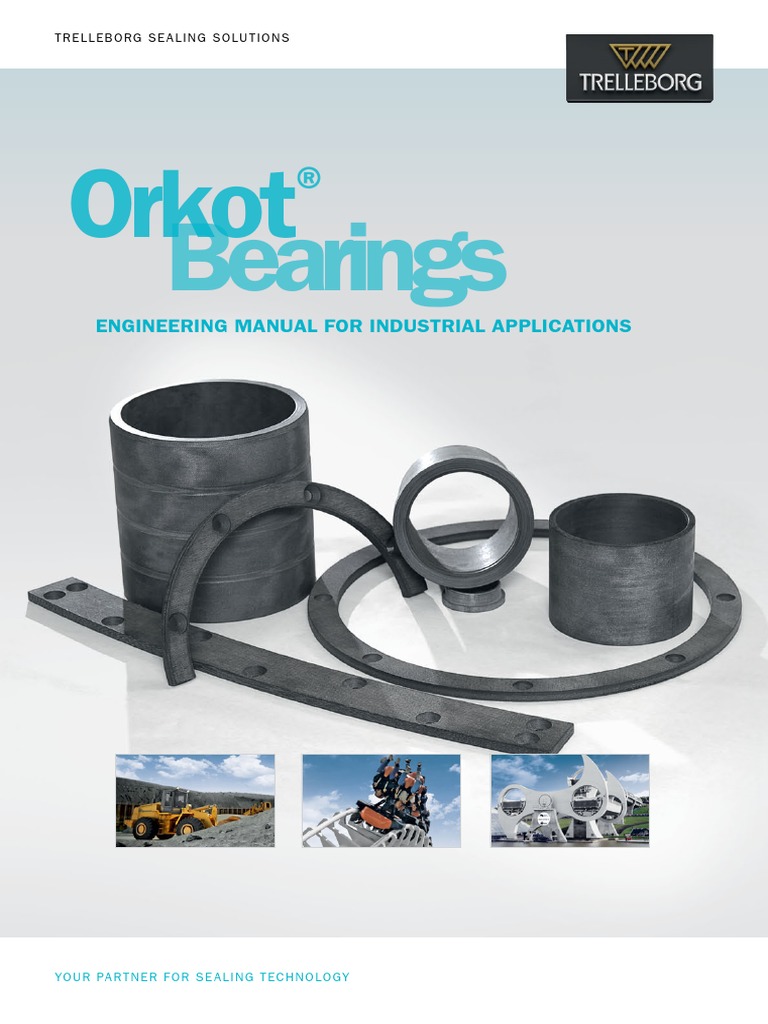Trelleborg Orkot PDF | PDF | Friction | Bearing (Mechanical)