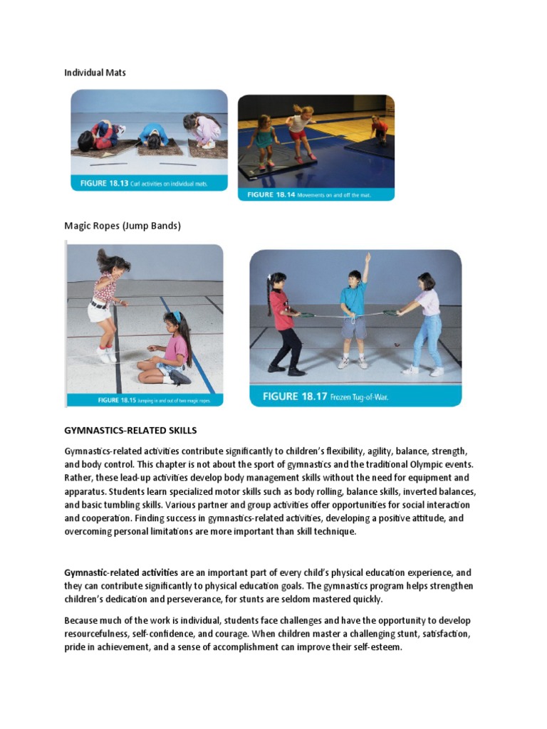 Body Management Skills | PDF | Gymnastics | Teachers