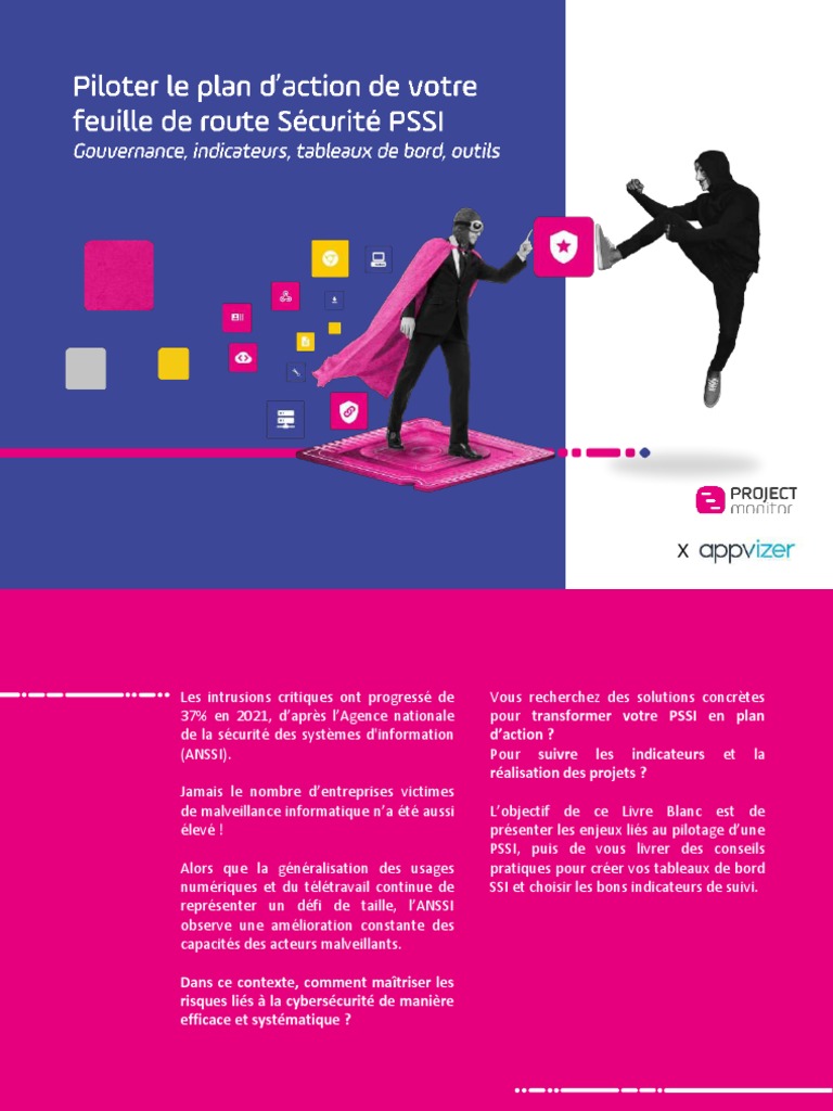 Guide Pilotez Le Plan Daction de Votre Feuille de Route Securite PSSI ...