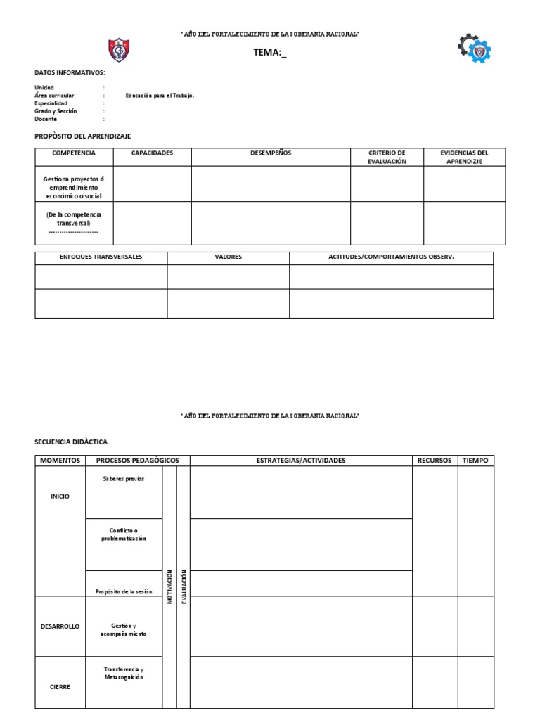 Formato Sesión Ept | PDF