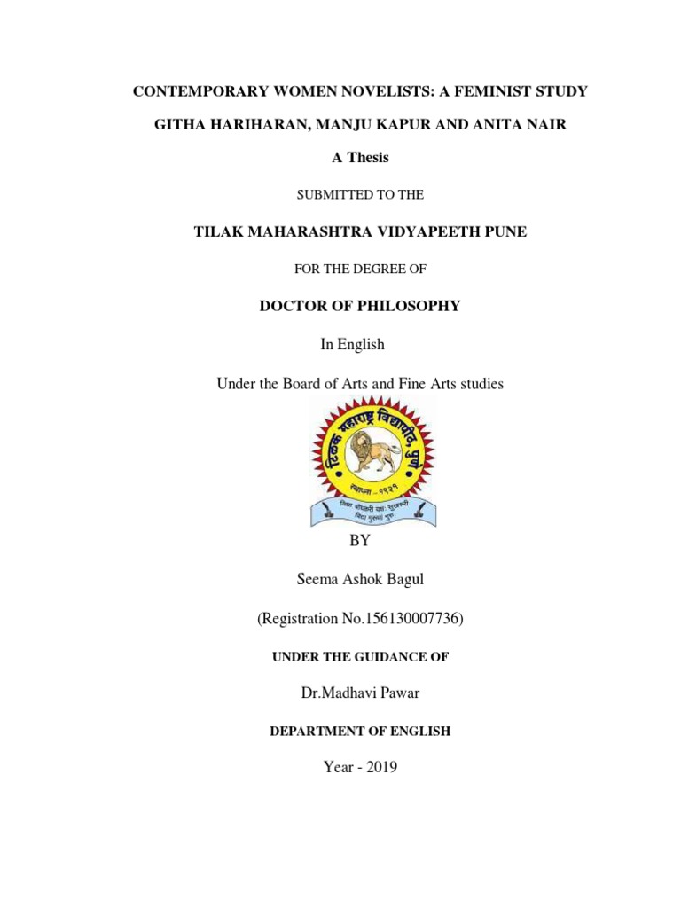 Thesis (P-821) | PDF | Gender Studies | Feminism