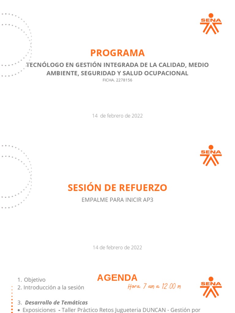 SESI N N 9 HSEQ SENA Taller Su Aliado en Contrataciones 1ra Parte PDF | PDF