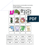 Actividades para el fonema /d/ en primaria | PDF | Habla | Fonética