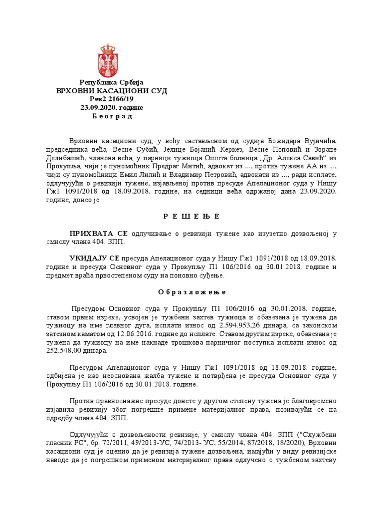 Rev2 2166-19 3.1.2.10 Sticanje Bez Osnova | PDF