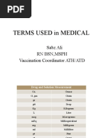 Medical and Pharmacy Abbreviations (Sig Codes) | PDF | Pharmaceutical ...