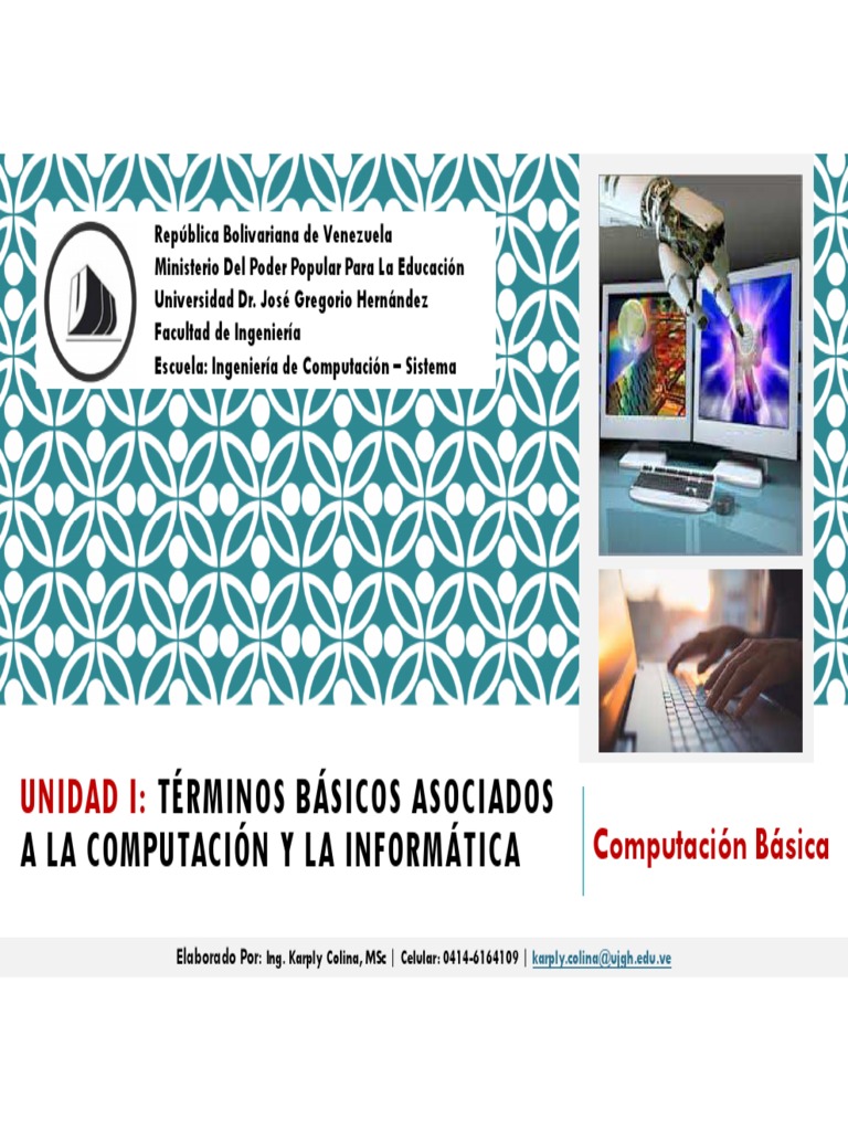 Términos Básicos de Computación e Informática | PDF | Hardware de la ...
