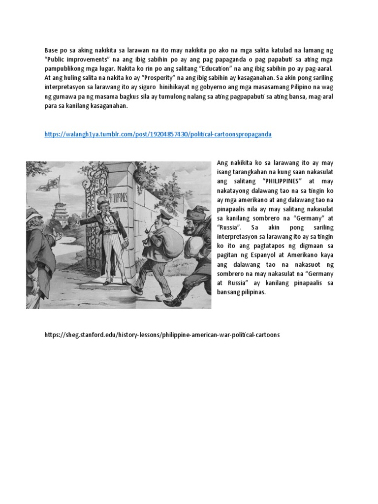 Editorial Cartoon RPH PDF | PDF