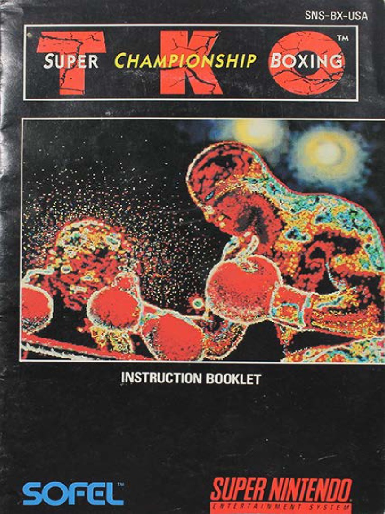 TKO Super Championship Boxing (USA) | PDF