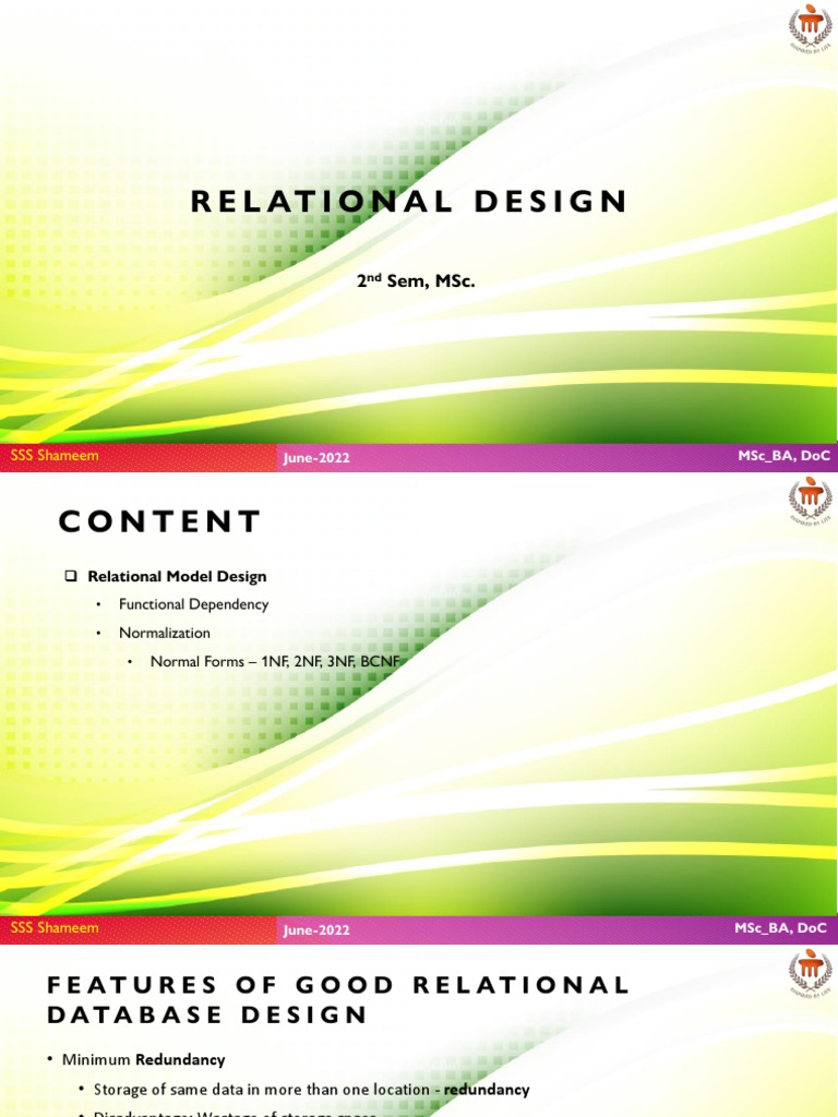 Relational Design Pdf Pl Sql Sql