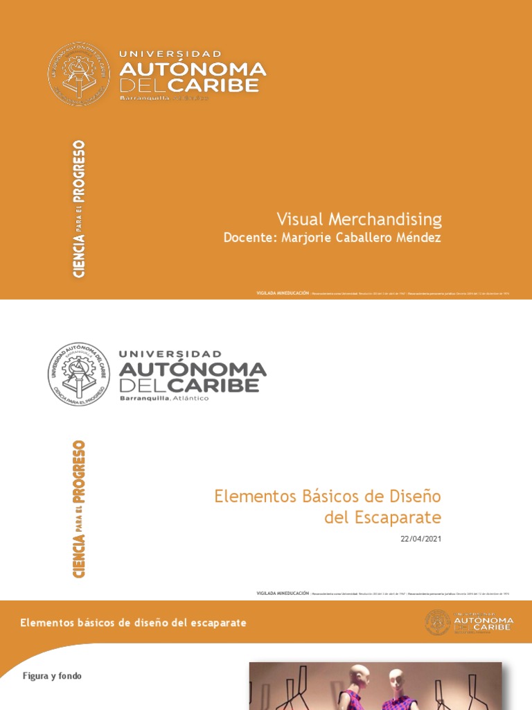 Elementos Básicos de Diseño Del Escaparate | PDF | Ritmo | Simetría