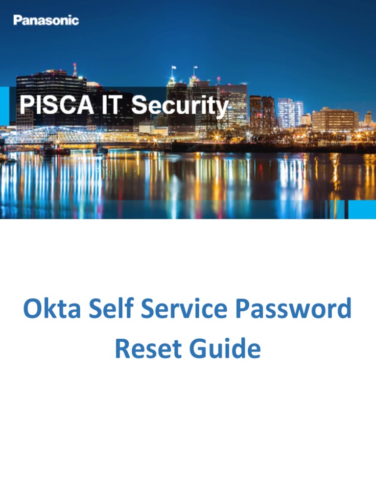 Okta Password Reset Guide | PDF | Password | Login