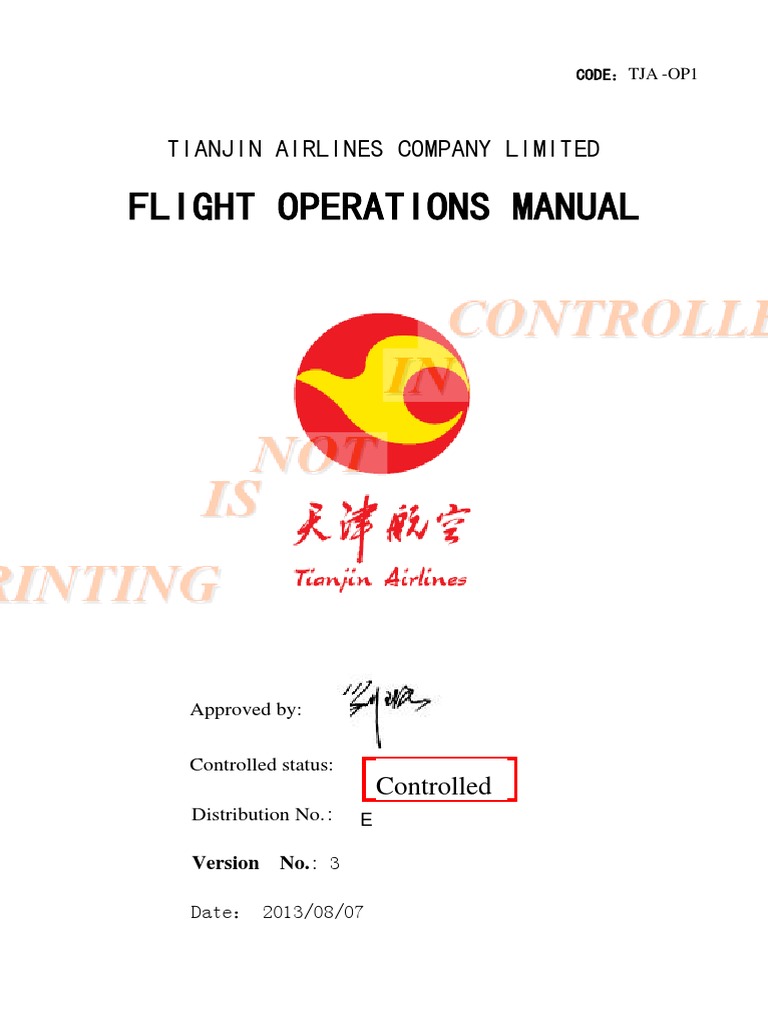 Fom (Rev3 8) PDF | PDF | Cockpit | Flight Recorder