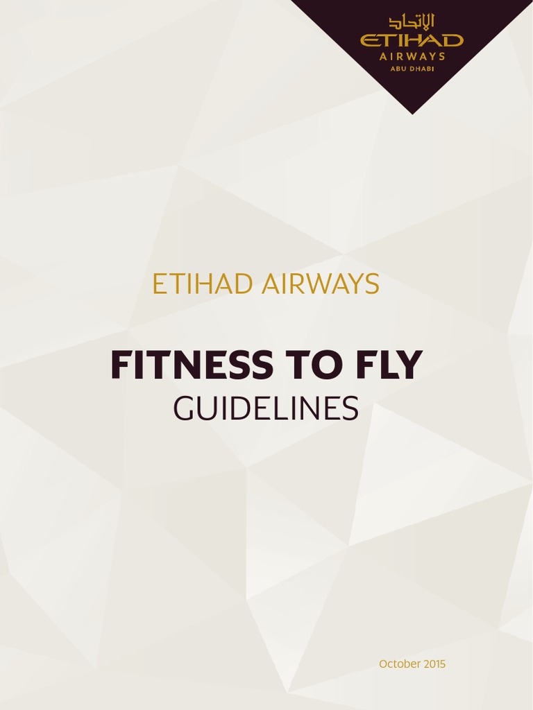 Etihad Airlines Medical Form | PDF | Chronic Obstructive Pulmonary ...
