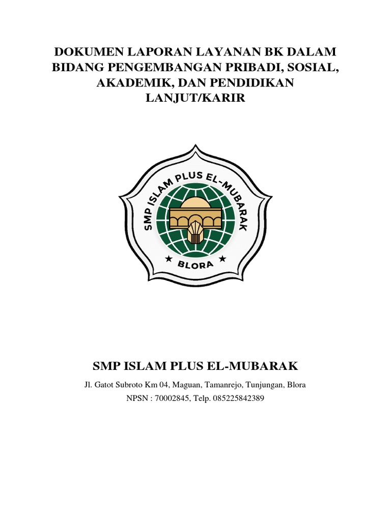 Upload Dokumen Laporan Layanan BK | PDF