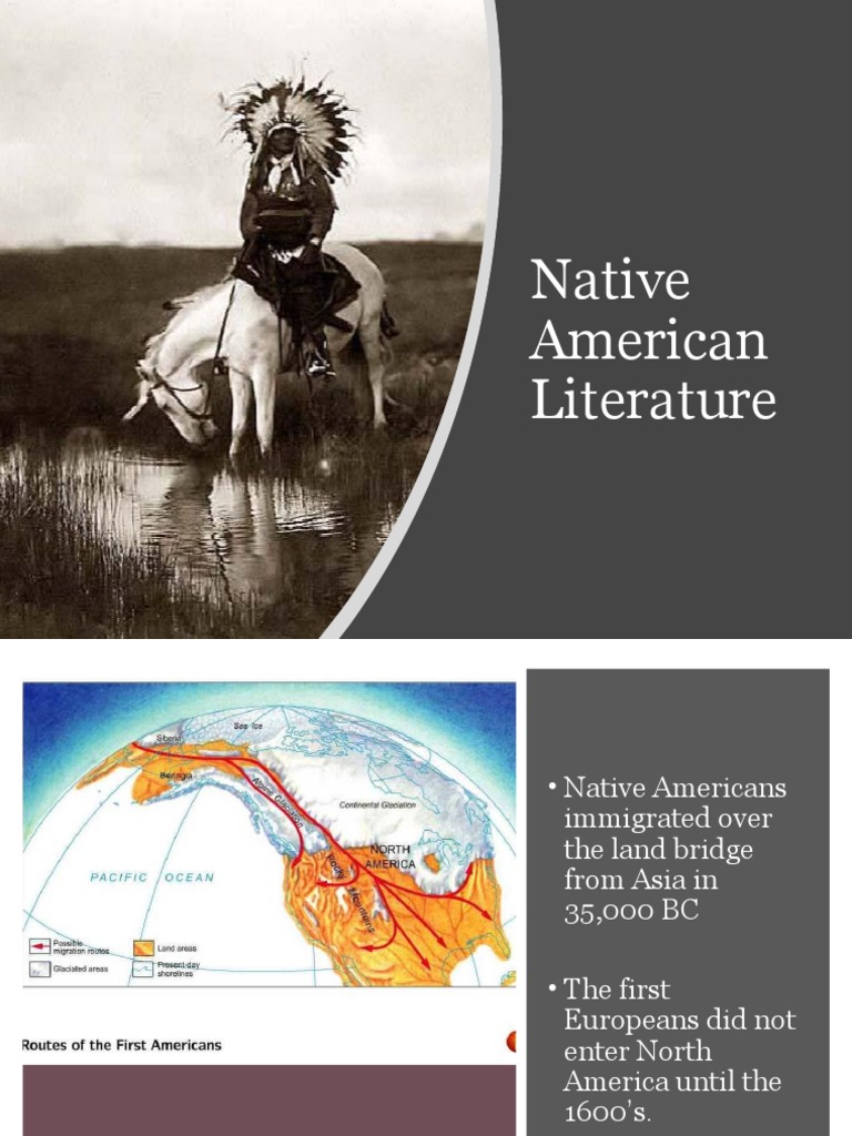 Native American Literature Introduction | PDF | Cultural Anthropology