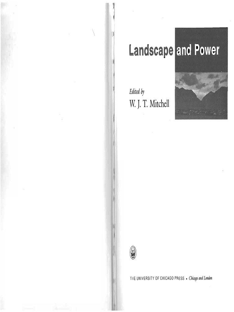 Mitchell, WJT - Landscape and Power | PDF