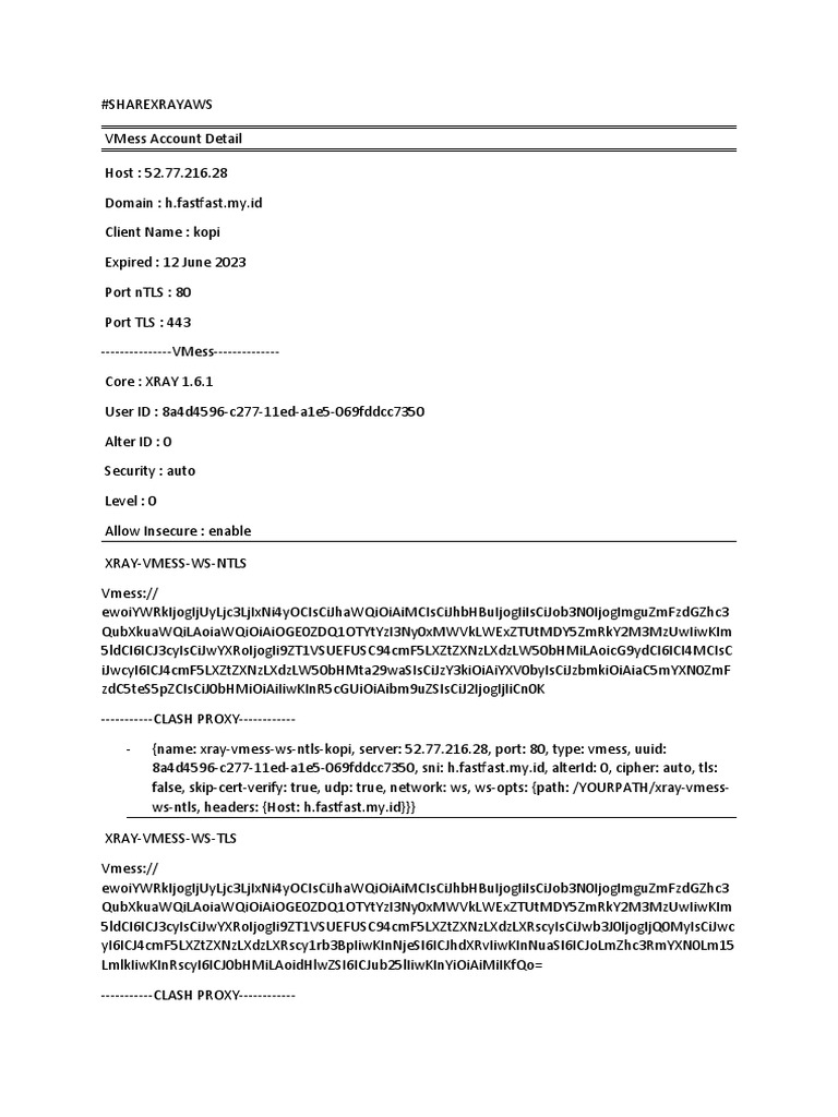Konfig | PDF | Proxy Server | Transport Layer Security