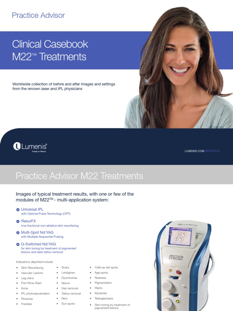 Lumenis - M22 - Before and After Case Book PDF | PDF | Optical Devices | Medicine