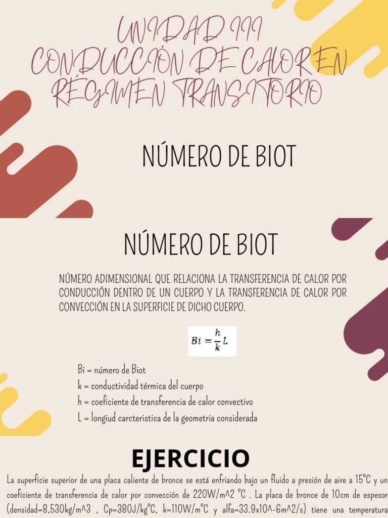 NÚMERO DE BIOT Y FOURIER_REMIGIOVILLAVANESA | PDF