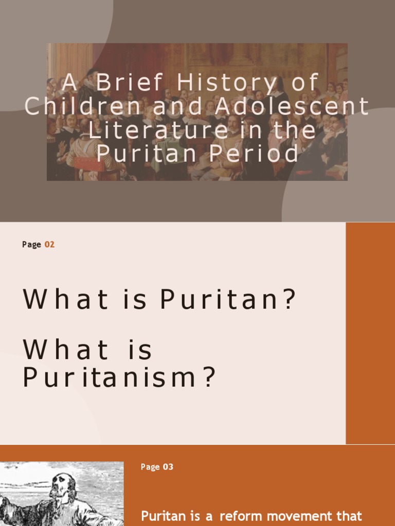 3 Puritan Period | Download Free PDF | Puritans | God