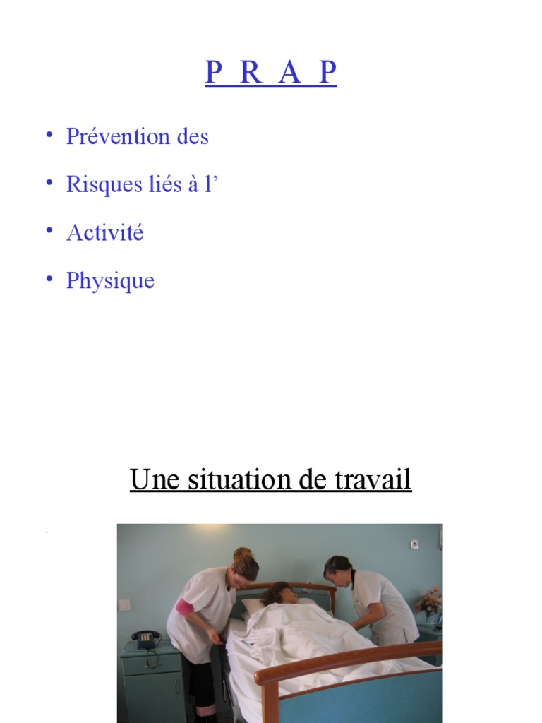 1- PRAP Situation de Travail-2 | PDF