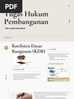 Menghitung KDB dan KLB Bangunan | PDF