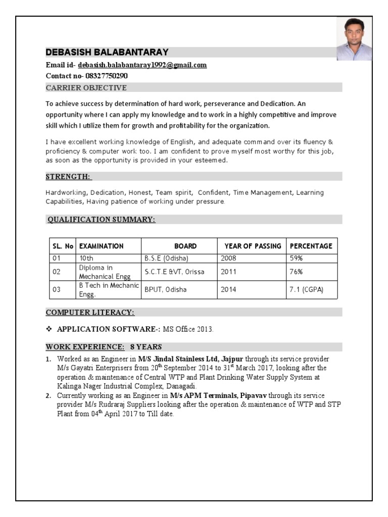 Debasish Resume | PDF