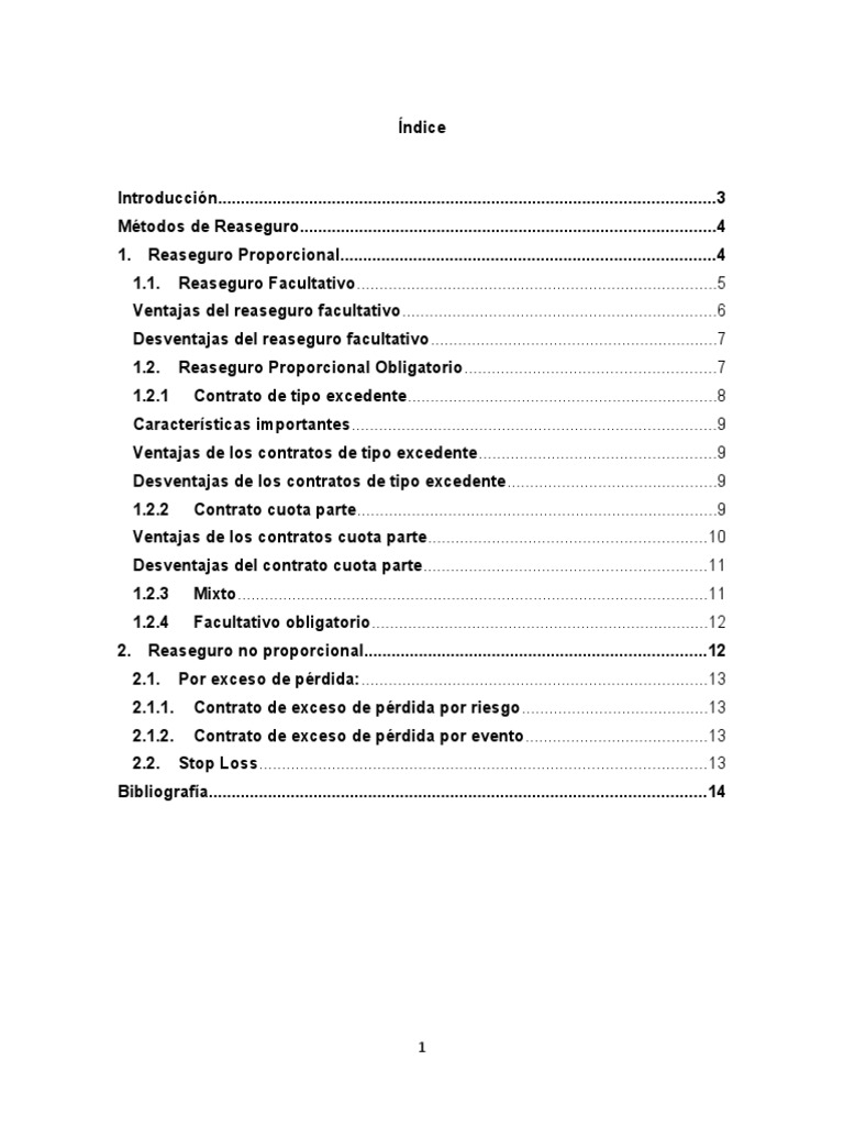 Reaseguros | Descargar gratis PDF | Reaseguro | Seguro