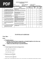 Silabus Matematika Kelas 7 Kurikulum Merdeka TA 2024-2025 | PDF