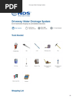 Waterproofing: Miradrain Installation Guide | PDF | Drainage | Concrete