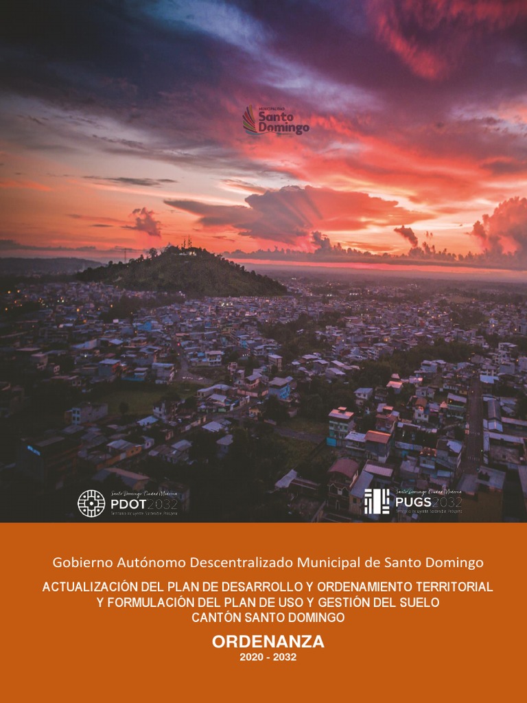 PDOT NUEVO 2021 | PDF | Planificación urbana | Gobierno local