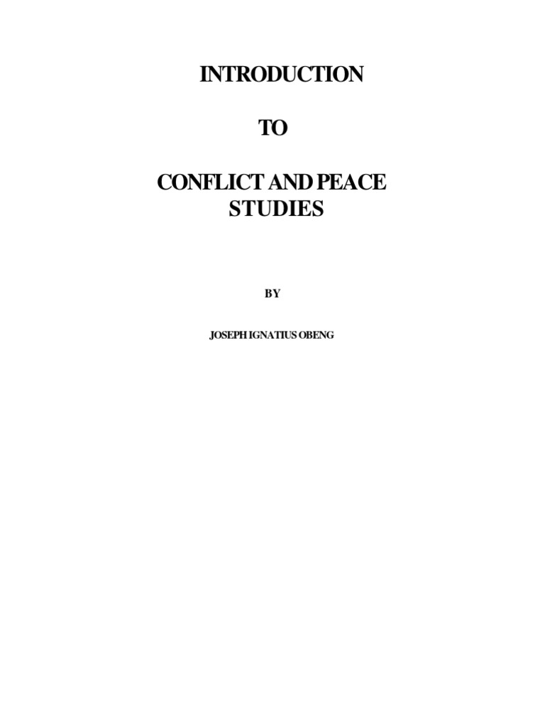 Introduction To Conflict and Peace Studies PDF | PDF | Karl Marx ...