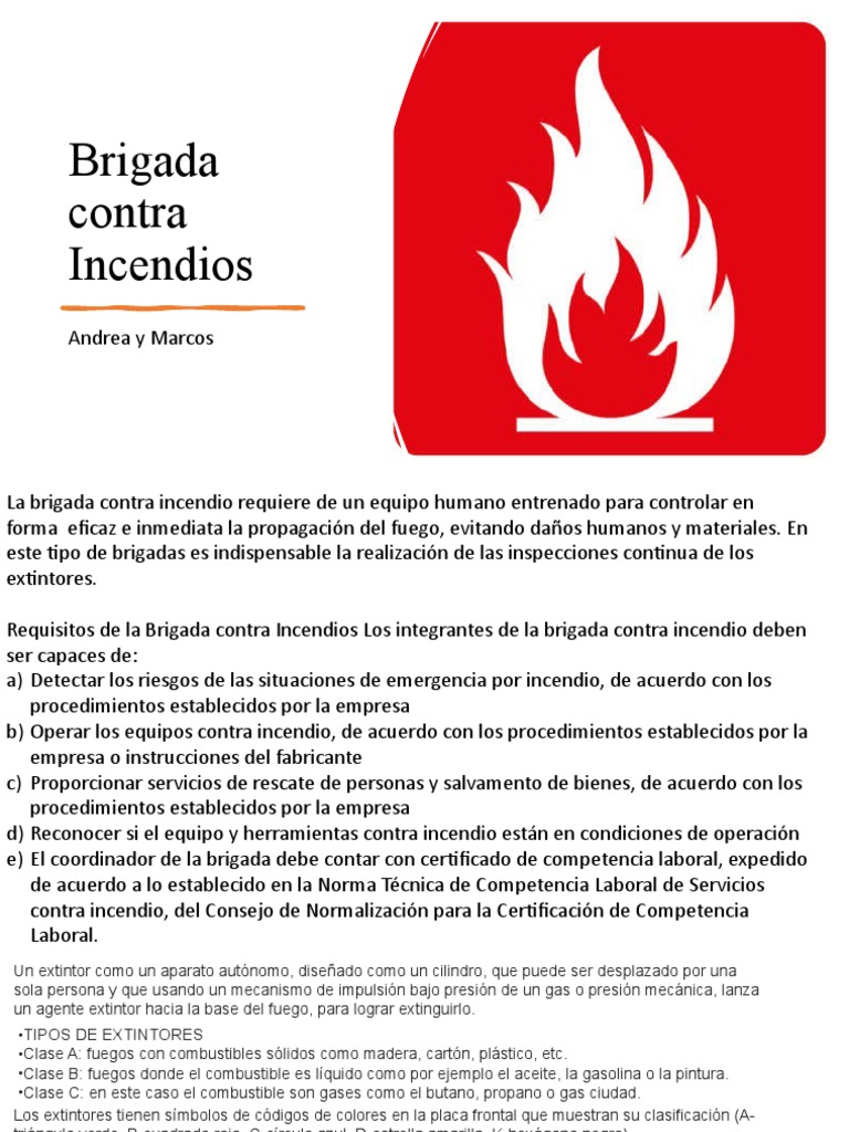 Brigada Contra Incendios | PDF