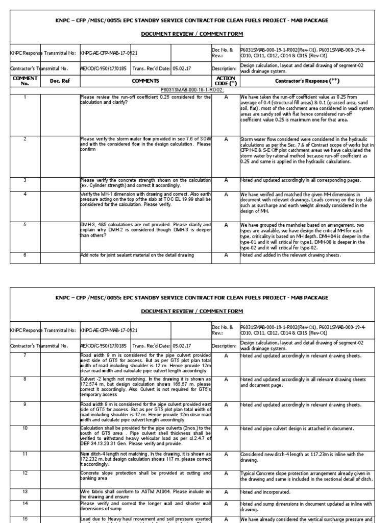 CRS For Wadi Segment-02 | PDF | Pipe (Fluid Conveyance) | Building ...