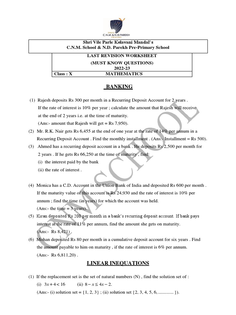 10 Must Know Mathematics-Final PDF | PDF | Circle | Sphere 10 Must Know Mathematics-Final PDF | PDF | Circle | Sphere