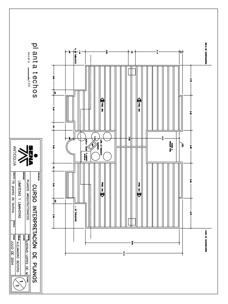 7.T5 Planta de Techos PDF | PDF